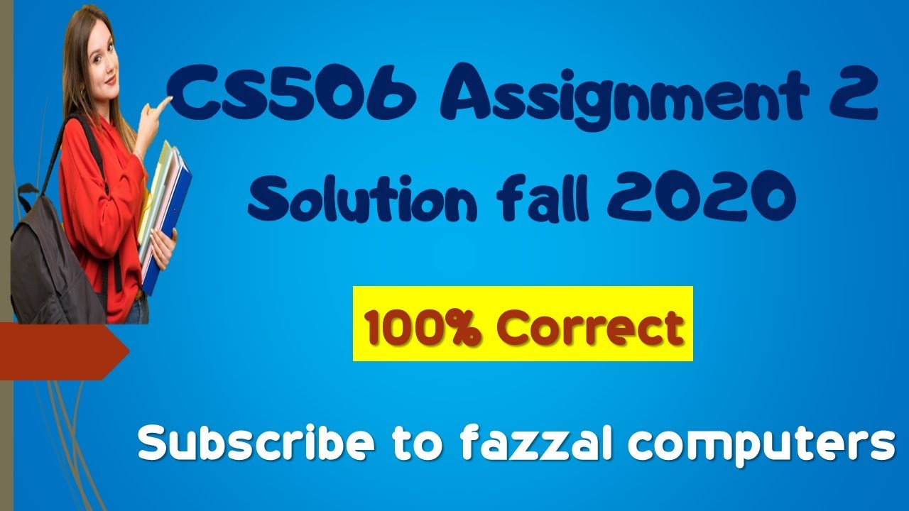cs506 assignment 2 solution fall 2020 - YouTube