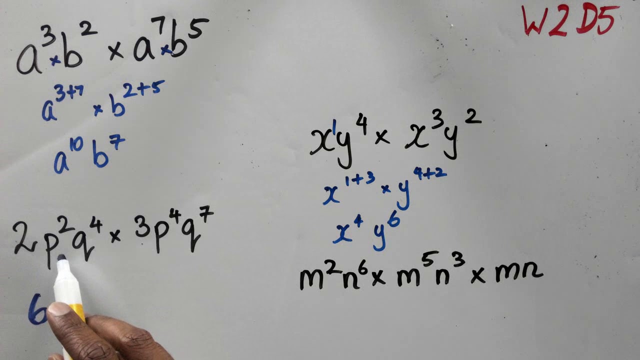 Algebra Daily W2D5 - YouTube