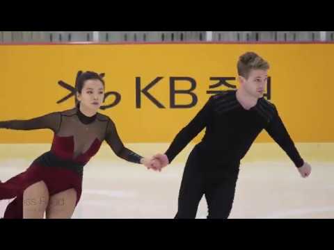 민유라 & 다니엘 이튼 YuraMIN & Daniel EATON 아이스댄스 시니어 Sr. Ice Dance - RD 1 2019 ...