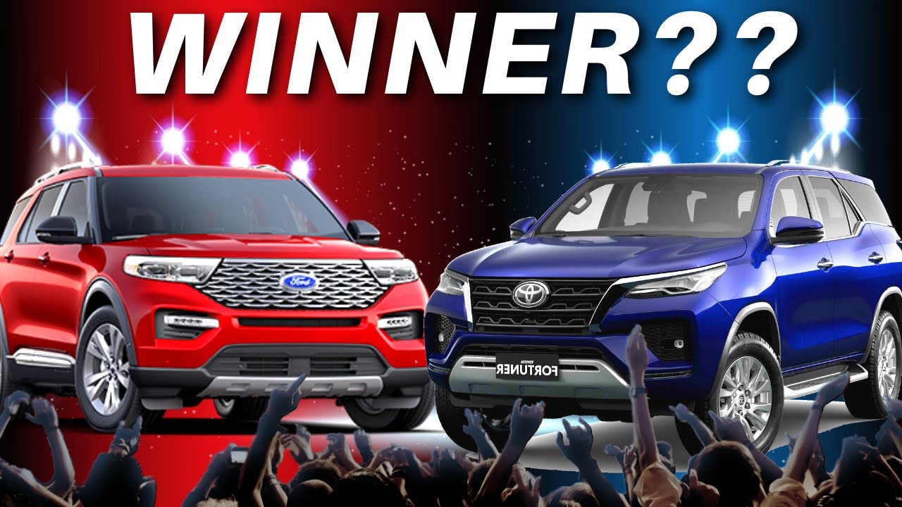 2023 Toyota Fortuner VS 2023 Ford Explorer - YouTube