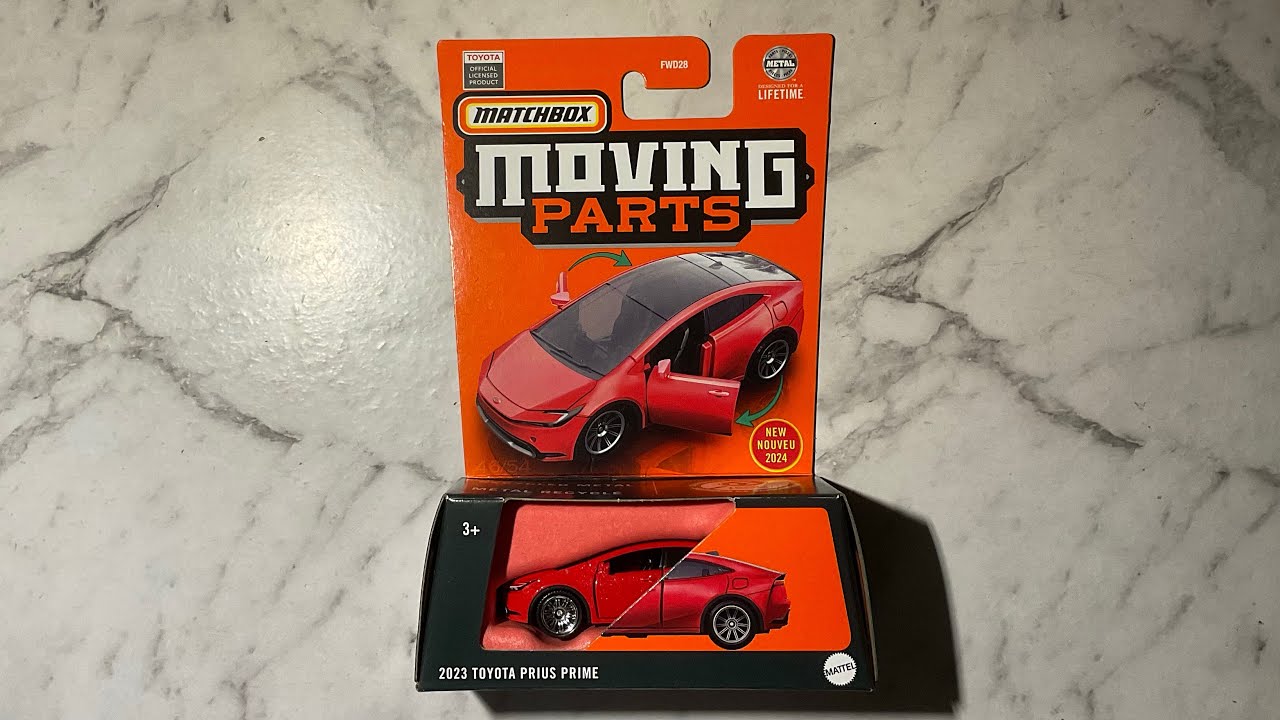 Matchbox Moving Parts 2023 Toyota Prius Prime Unboxing - YouTube