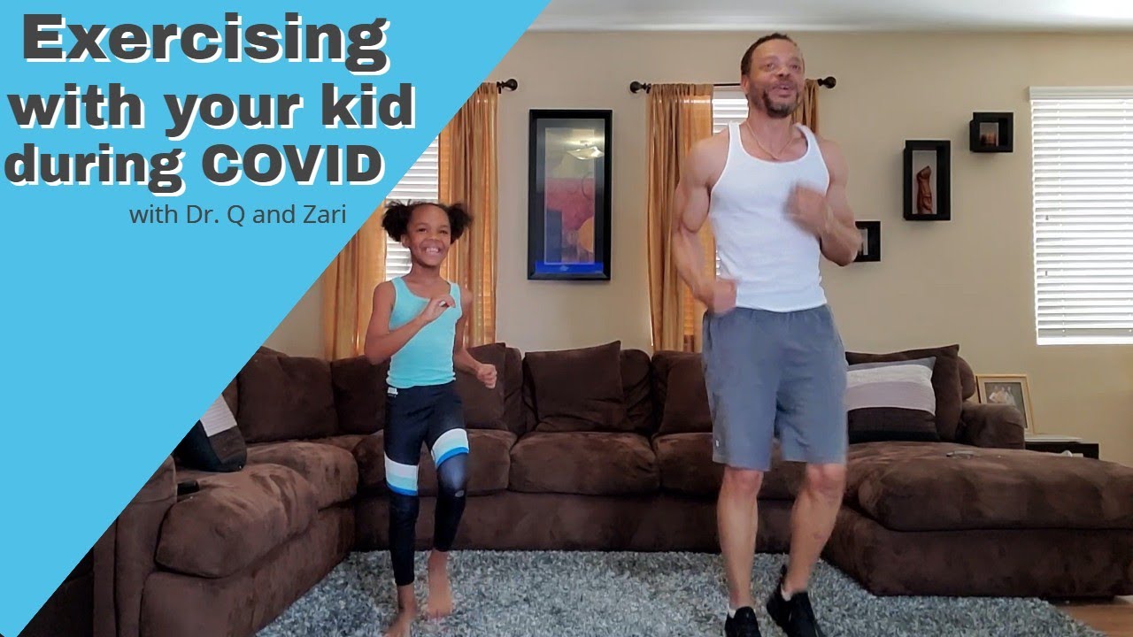 Exercising with your kids during COVID - YouTube