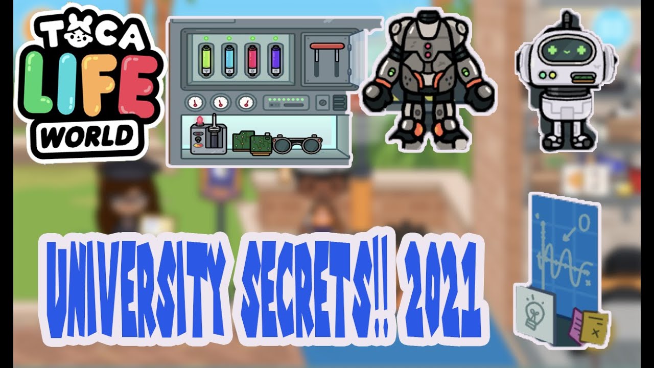 Toca Life World | University Secrets!! 2021 💕🥰🙏 - YouTube