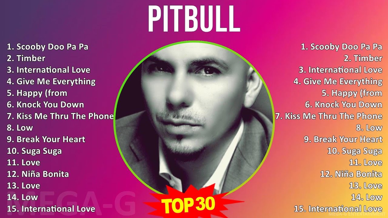 P i t b u l l MIX Greatest Hits Playlist ~ 2000s Music ~ Top Rap, Latin ...
