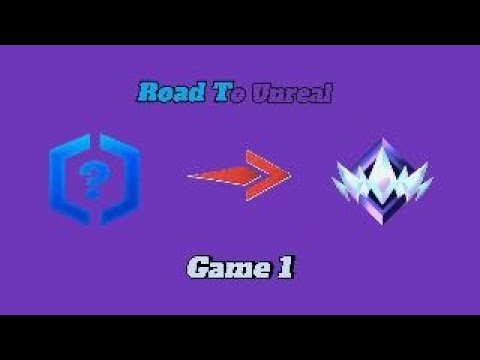 RANKED RELOAD SOLO GAMEPLAY- ROAD TO UNREAL GAME 1 - YouTube