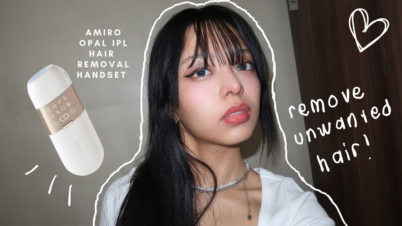 DIY laser hair removal 🍓 | AMIRO Opal IPL Handset review & guide - YouTube