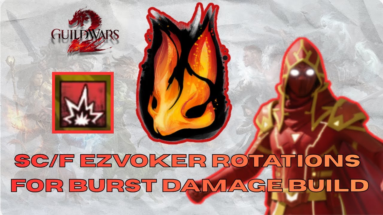 Guild Wars 2 - PVP - Evoker Gameplay Scepter/Focus Burst Damage ...