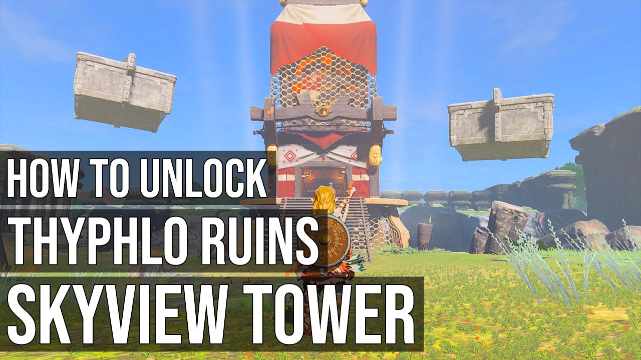 How To Unlock Thyphlo Ruins Skyview Tower TotK - Zelda Tears of the ...