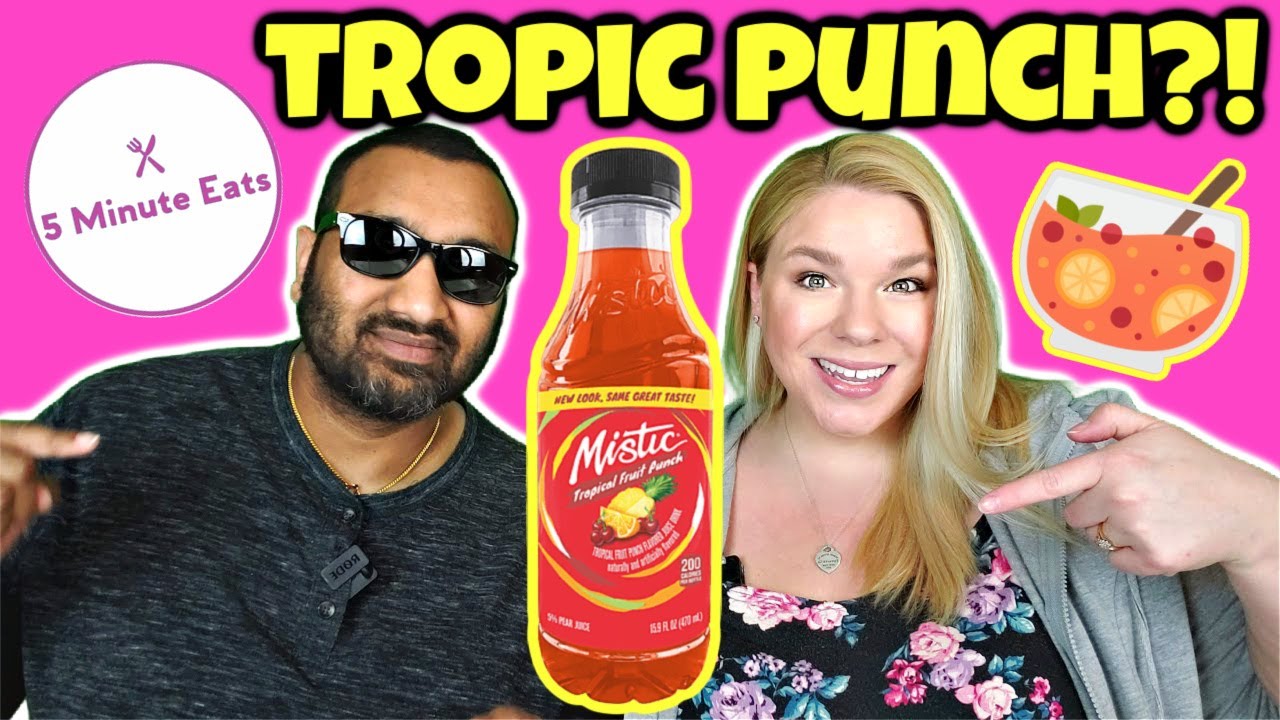 Mistic Tropical Fruit Punch Juice Drink Review - YouTube