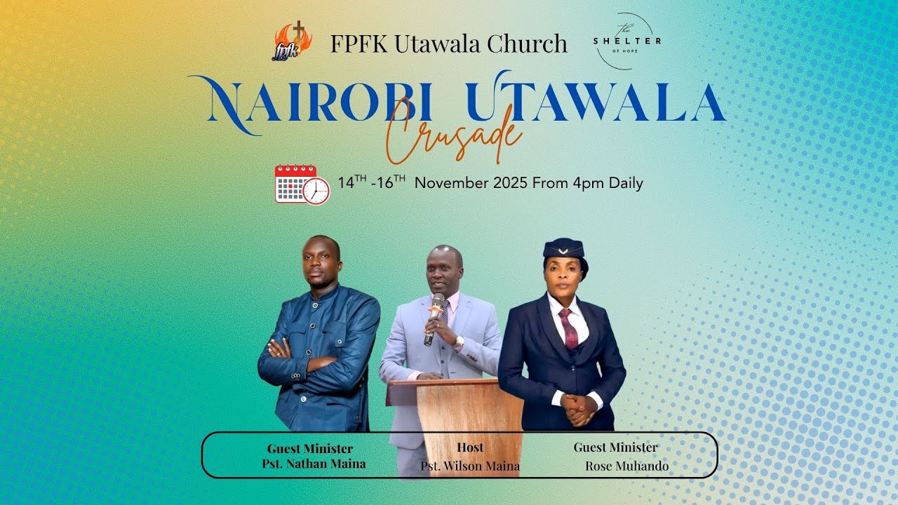 Utawala Nairobi Crusade Day 1 - YouTube