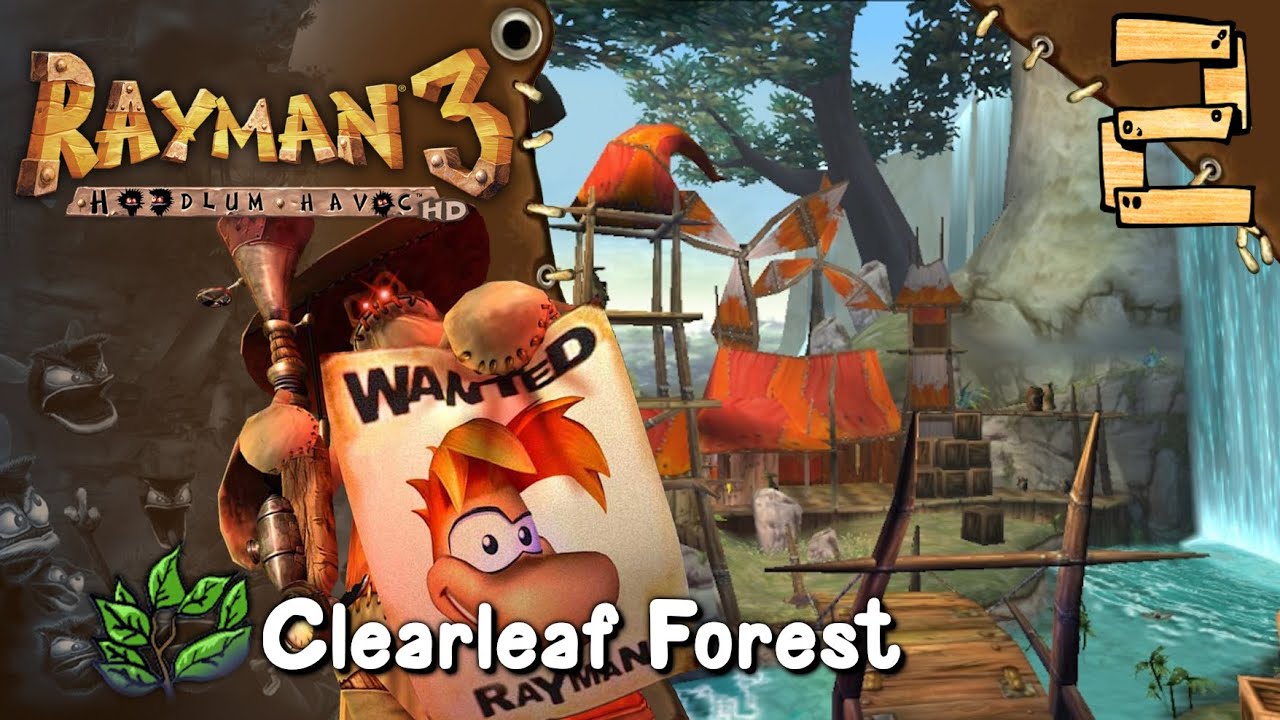 Rayman 3 : Hoodlum Havoc - Episode 2. Clearleaf Forest - One of the ...