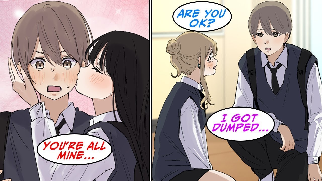 [Manga Dub] Helped out this girl who got dumped…Then, she became my ...
