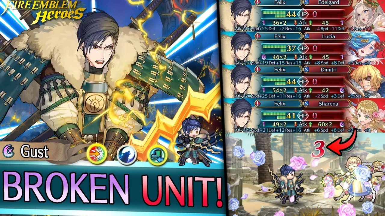 Brave Felix is ABSOLUTELY BROKEN! | Fire Emblem Heroes Brave Felix ...