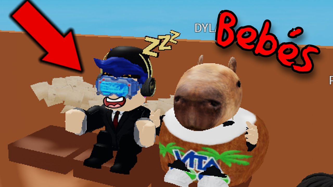 SIENDO UN BEBE EN ROBLOX 👻🥵👌🏻 - YouTube