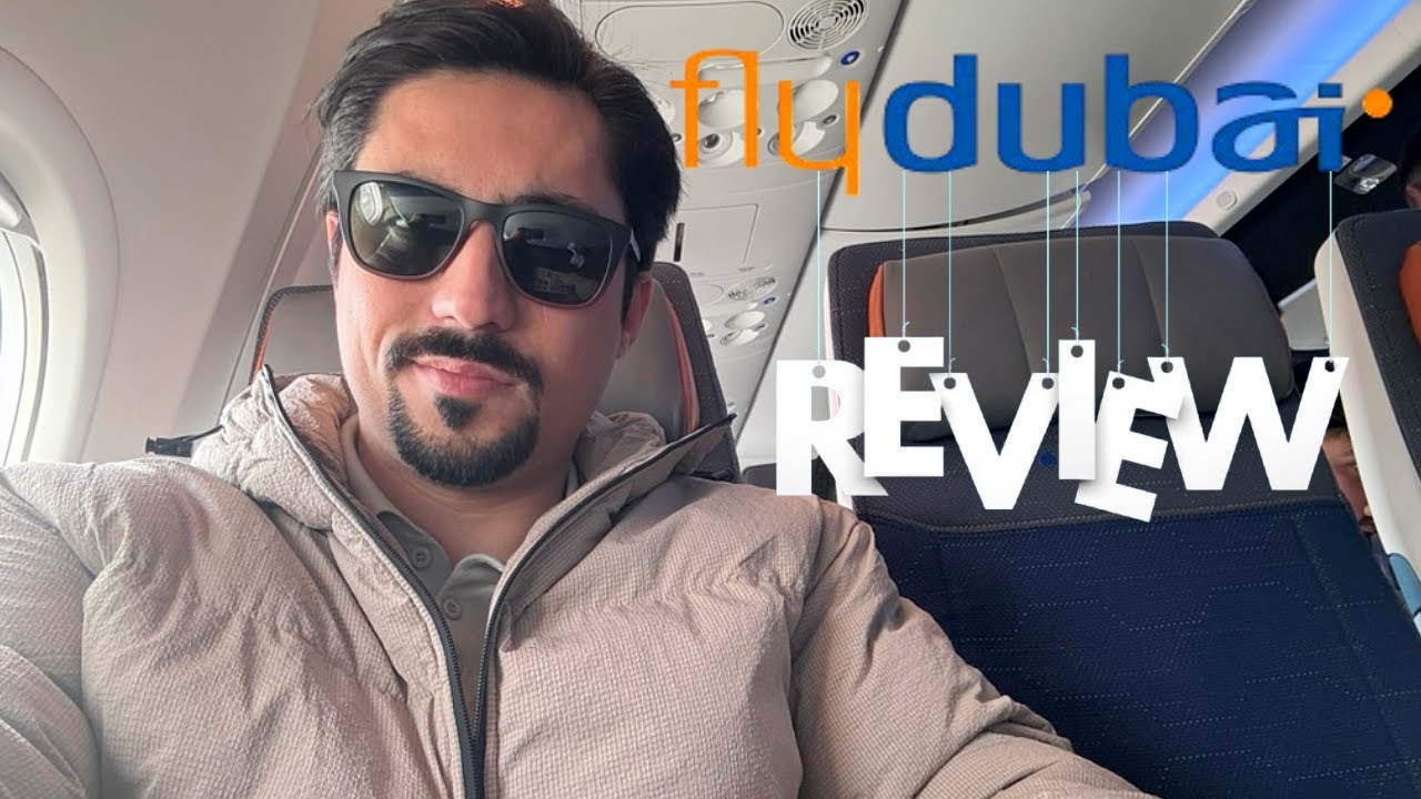 Fly Dubai Review with Dr Meer The explorer - YouTube