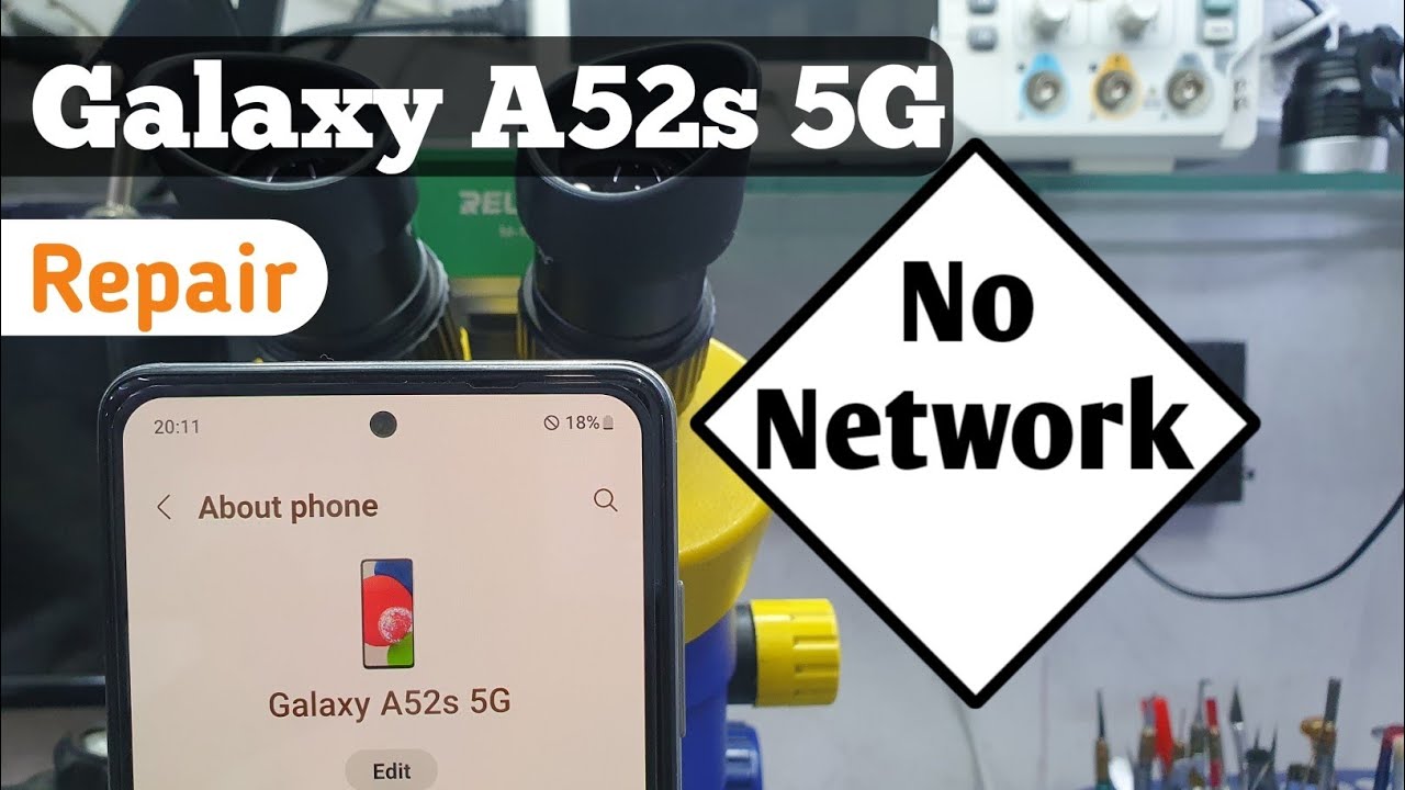 SM - A528B | Galaxy A52s 5G No service Repair - YouTube