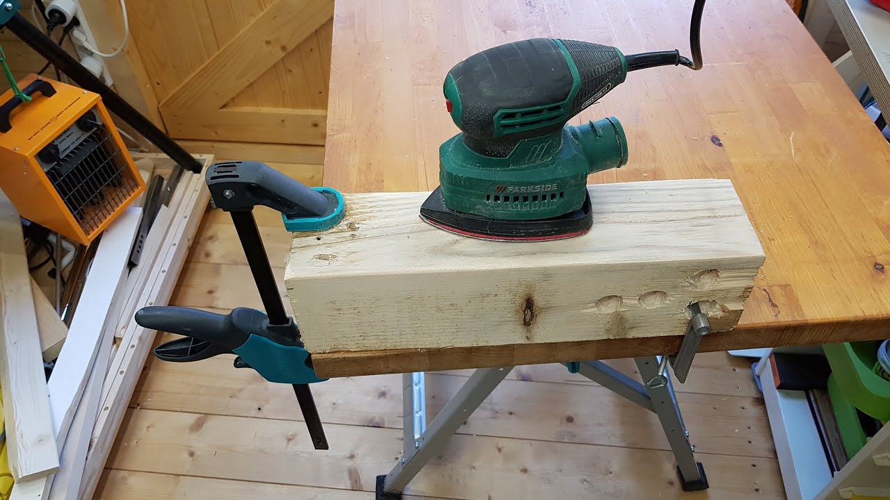 Slefuitor Parkside PHS 160 ES Test pe lemn de 10x10 - YouTube