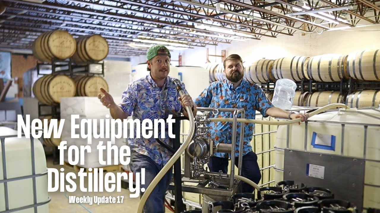 New Rum Production Equipment and a Giant Hole at the Mill! #distillery ...