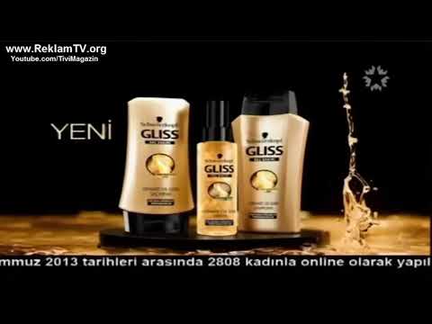 Schwarzkopf gliss sac bakımı yağ sizin için reklamı