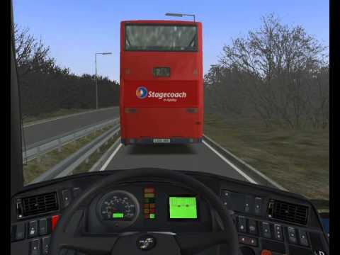 Omsi 2 Bowdenham v4 maps route 652 to Apsley Bus Station - YouTube