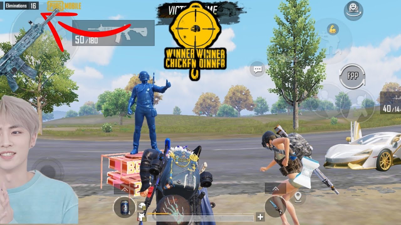 inside pubg gameplay and chicken dinner - YouTube