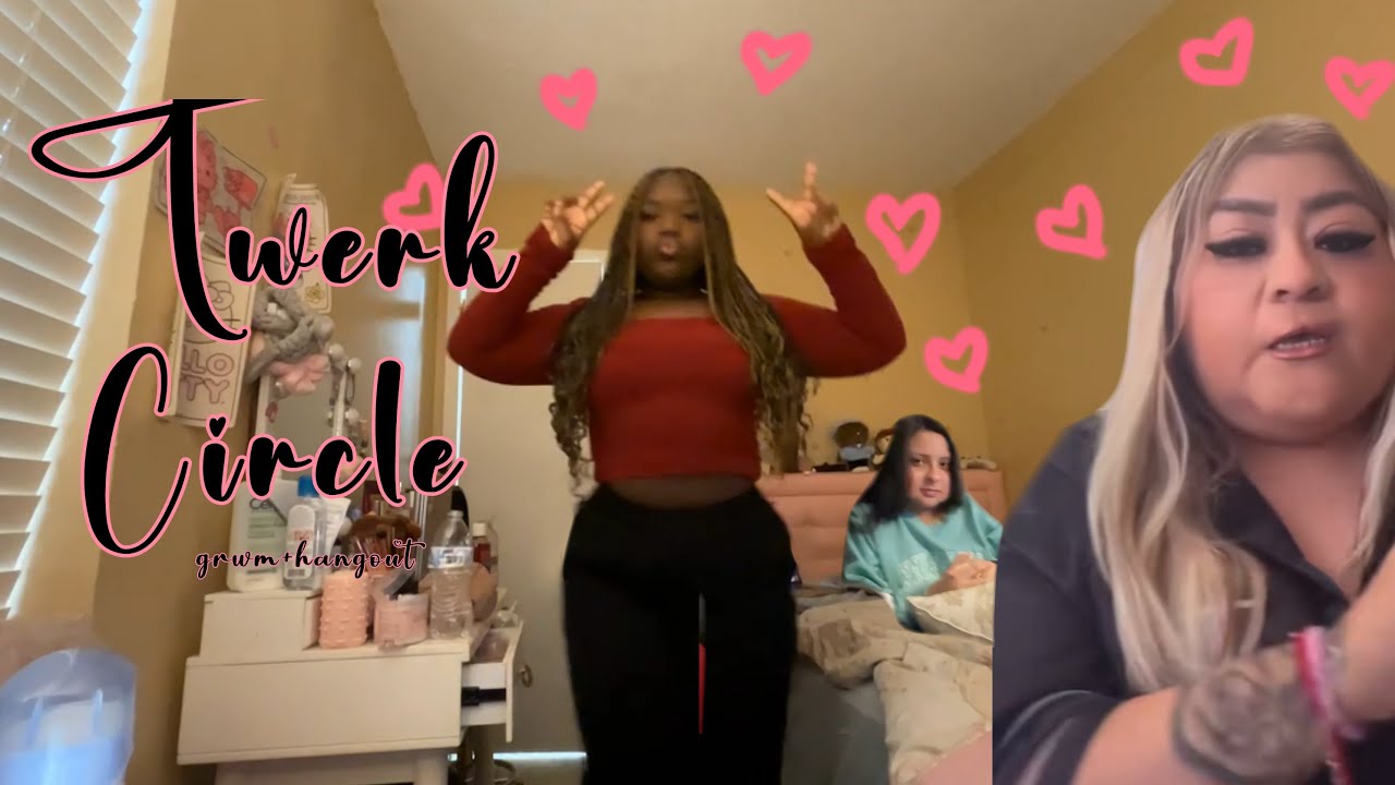 TWERK CIRCLE W MAYA -grwm/hangout vlog (ft ash trevino) | jaida - YouTube