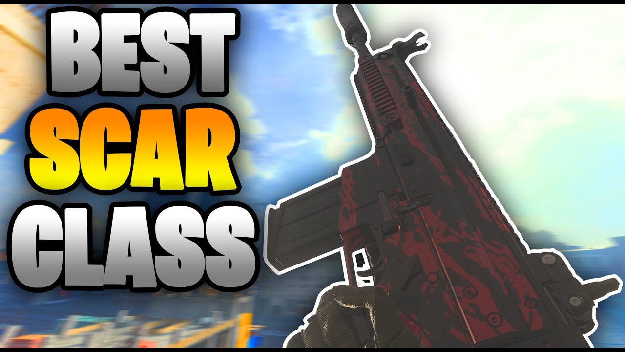 THE BEST AR FOR SOLOS? BEST SCAR CLASS FOR WARZONE! - YouTube