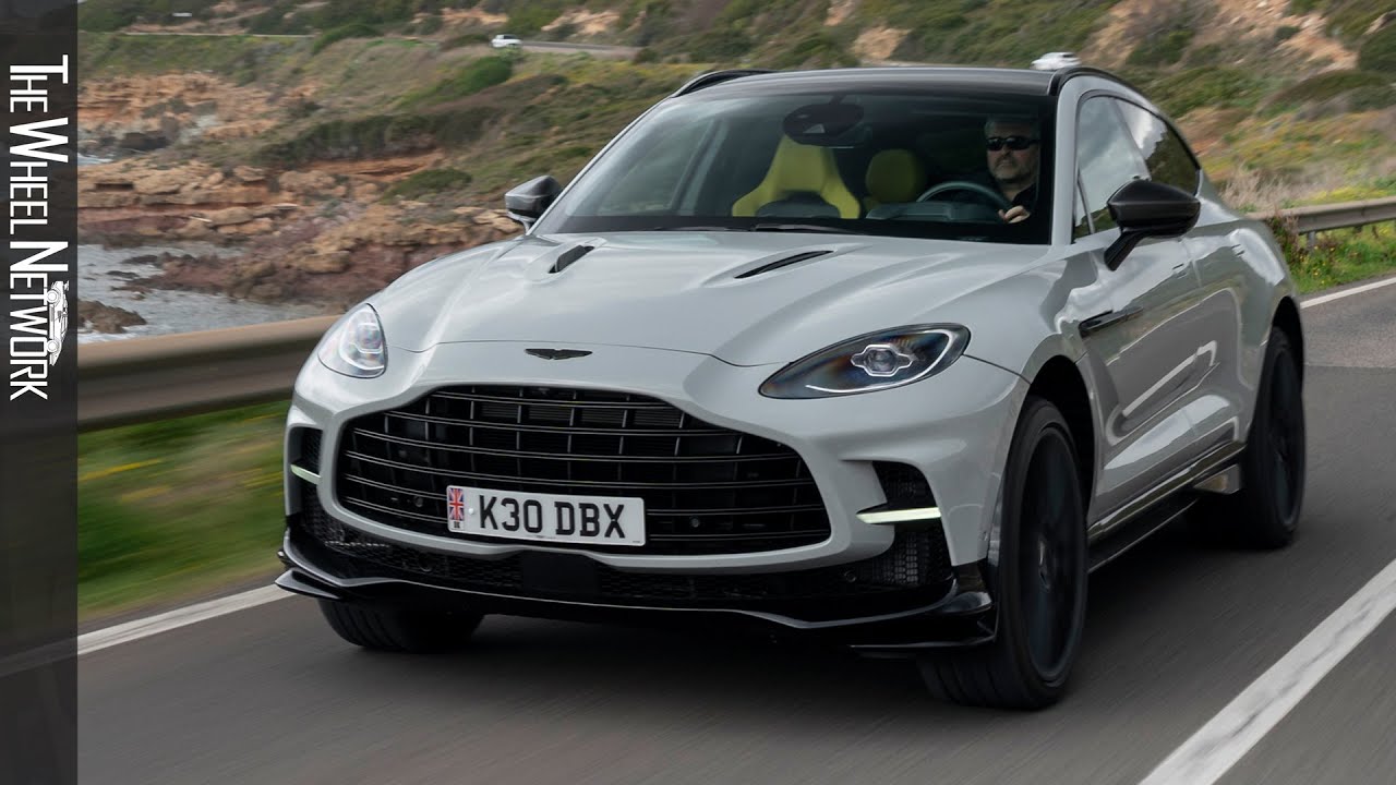2023 Aston Martin DBX707 | Apex Grey | Driving, Exterior - YouTube