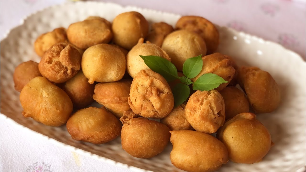 How to make Authentic Ghanaian party doughnuts/African drop doughnuts ...