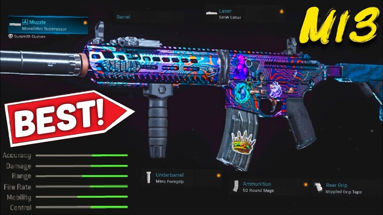 BEST M13 class setup in MODERN WARFARE! (Try this NOW!) - YouTube