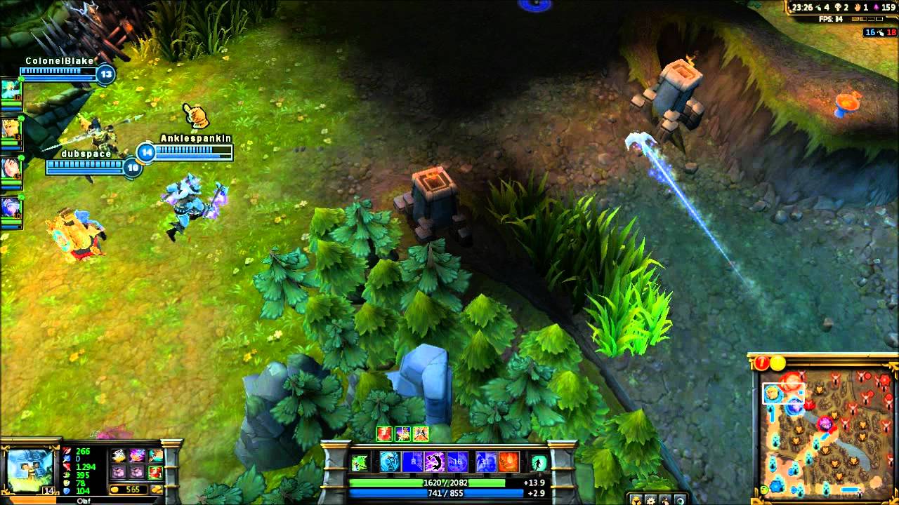 League of Legends - Olaf the Berserker - Full Game with Friend - YouTube