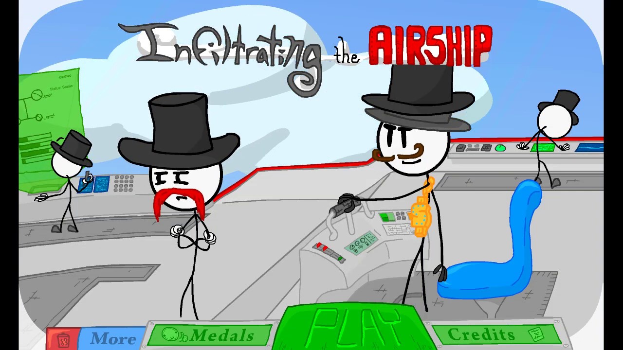 Stickman aeroplane story choise game part-1 - YouTube