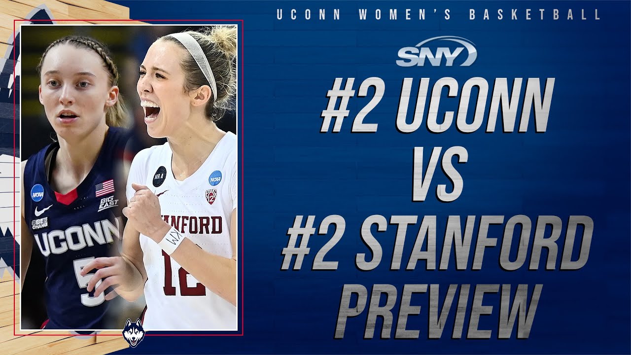 Keys to No. 2 UConn's Final Four matchup with No. 1 Stanford | SNY ...