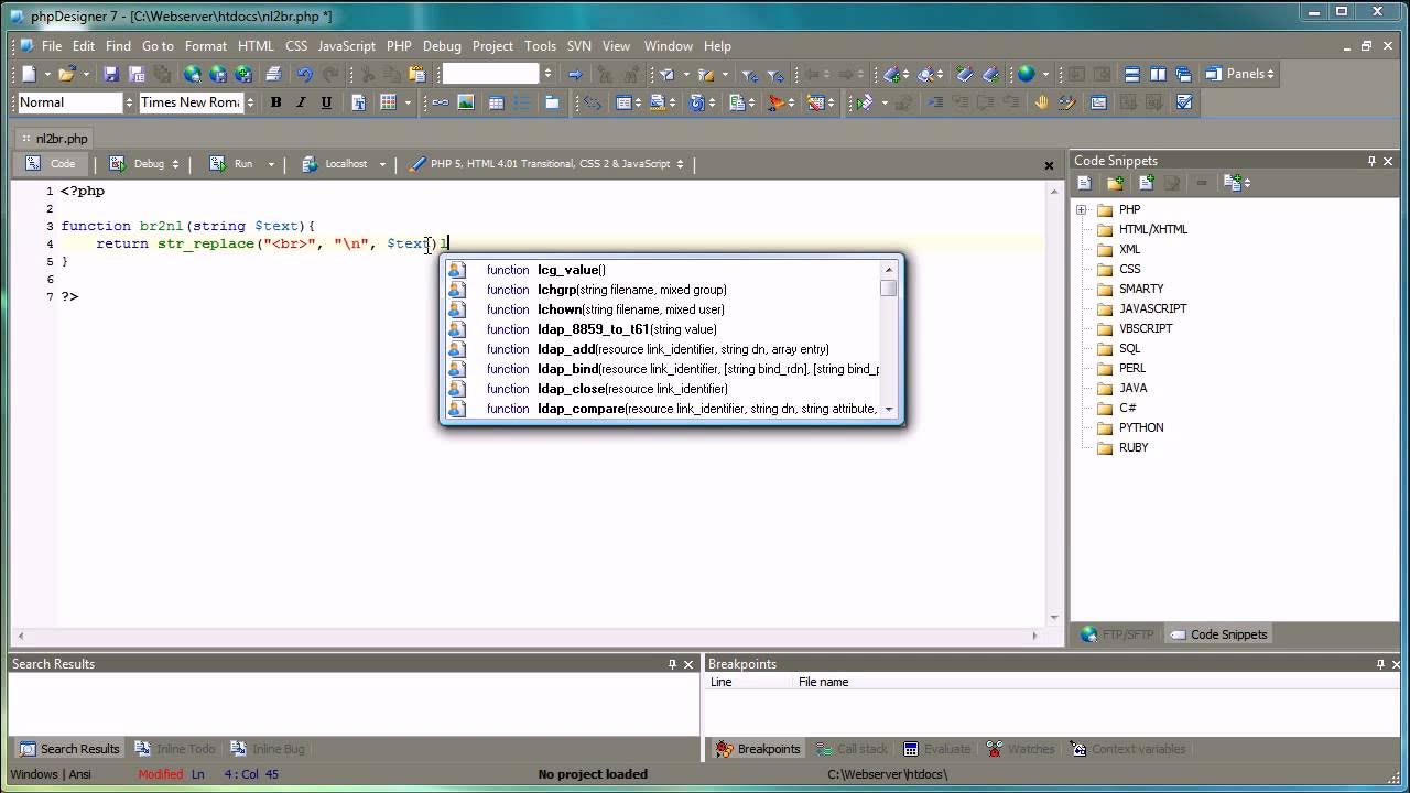 [PHP::Reversing Functions] Episode 1: nl2br() function. - YouTube