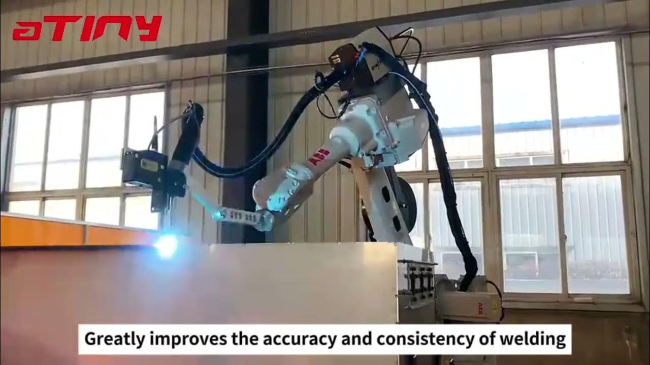 The ATINY laser seam tracking is adapted for ABB robot automatic ...