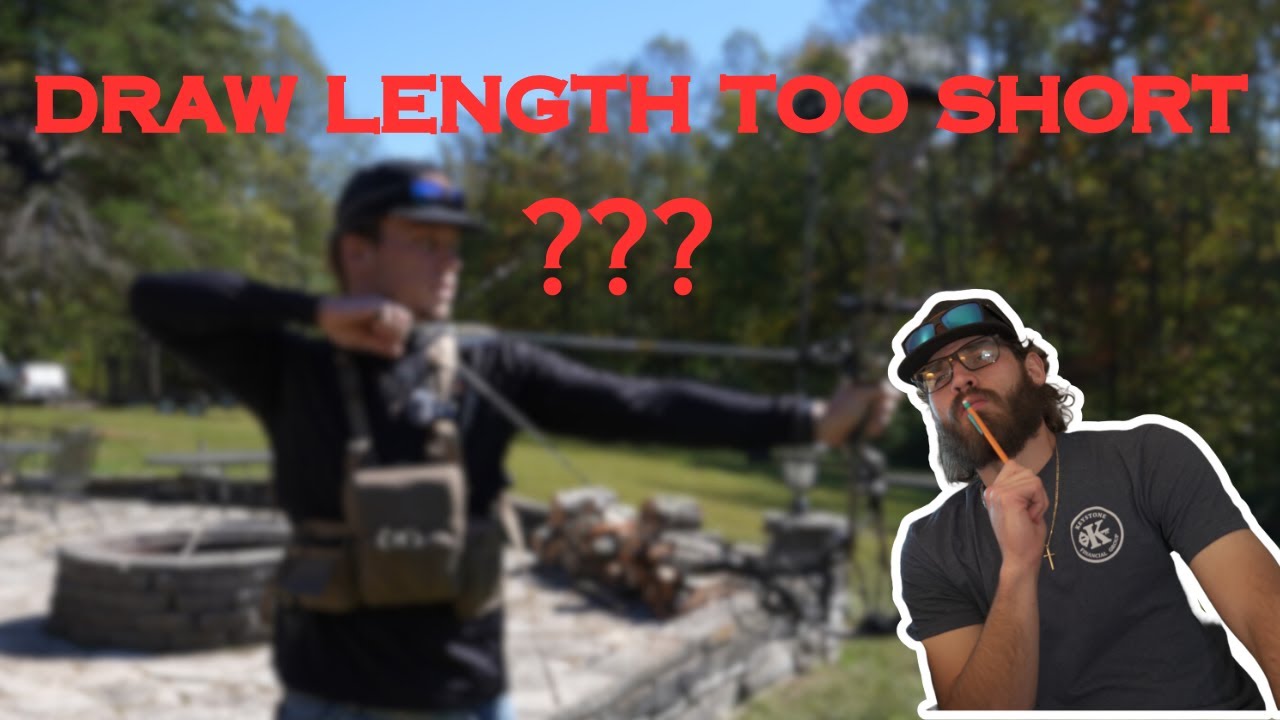 Signs of a Short Draw Length // Checking my Friends Draw - YouTube