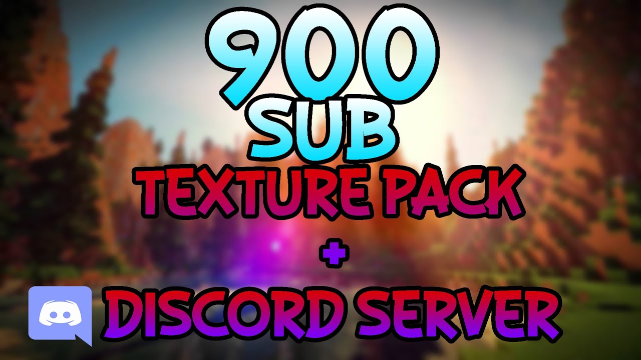 900 Sub Texture Pack and Discord Release - YouTube
