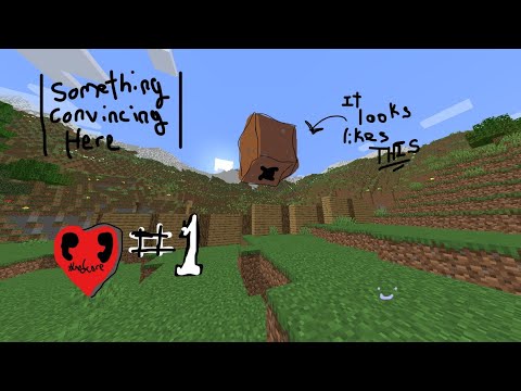 building a dirt block in Minecraft Hardcore - YouTube