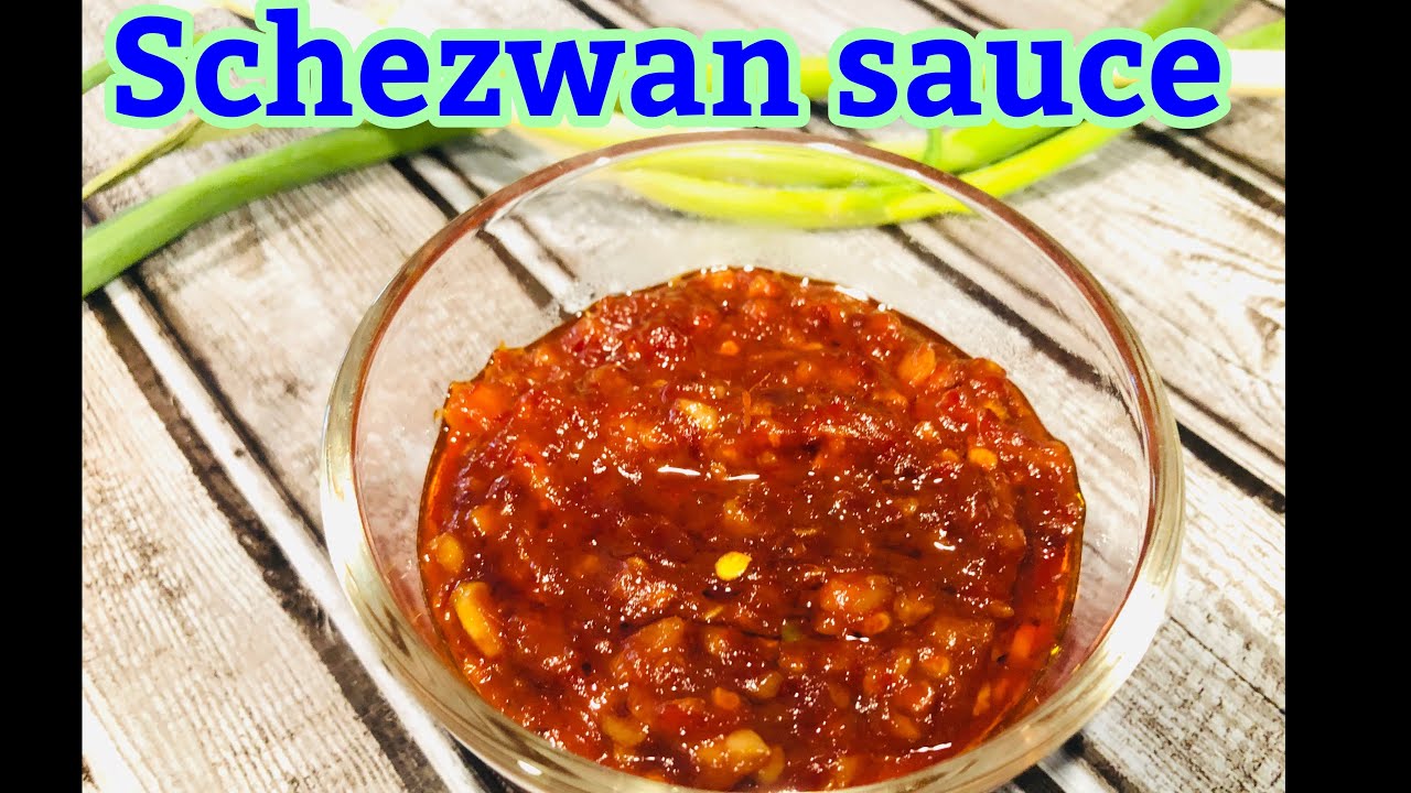 Schezwan sauce recipe| how to make schezwan sauce at home| Chinese ...