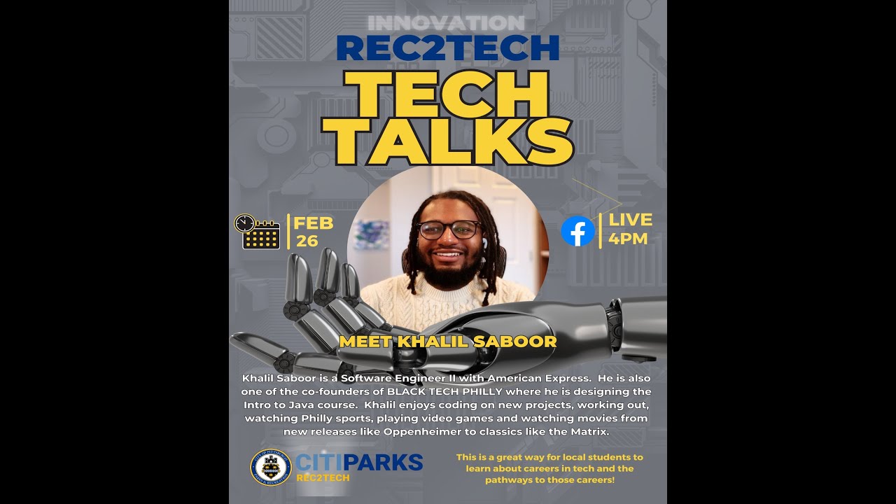 TECH TALKS 2024 with Khalil Saboor - YouTube