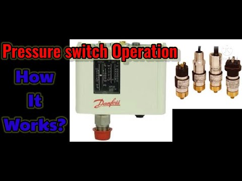 How pressure switch works?|different kind of pressure switch. - YouTube