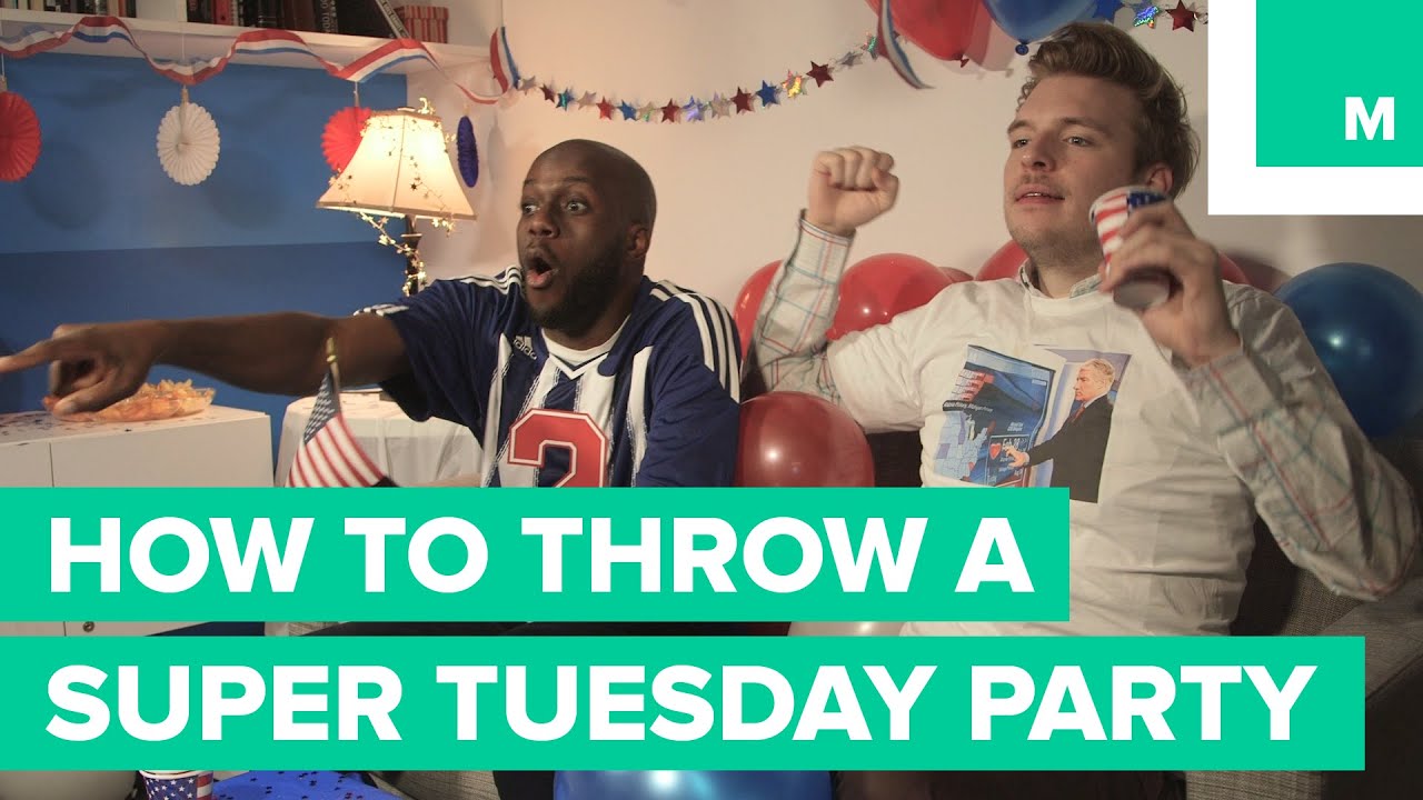 How to Throw the Perfect Super Tuesday Party | Mashable Humor - YouTube