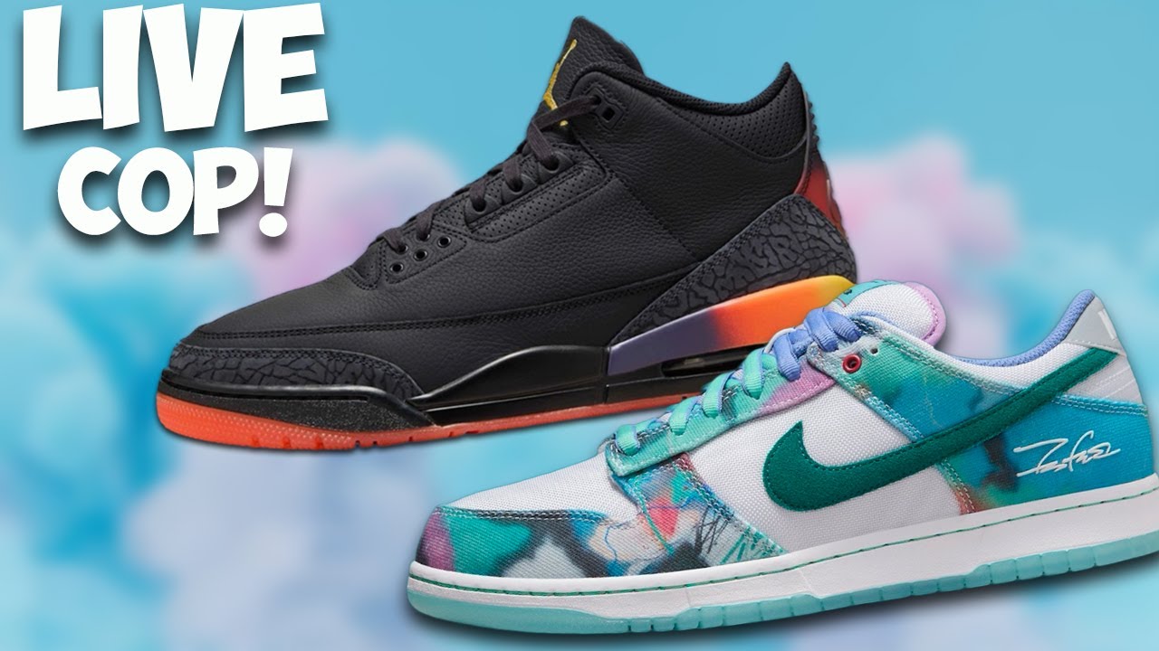 Live Cop Futura SB Dunks & J Balvin Rios! Full Site List & DETAILS ...