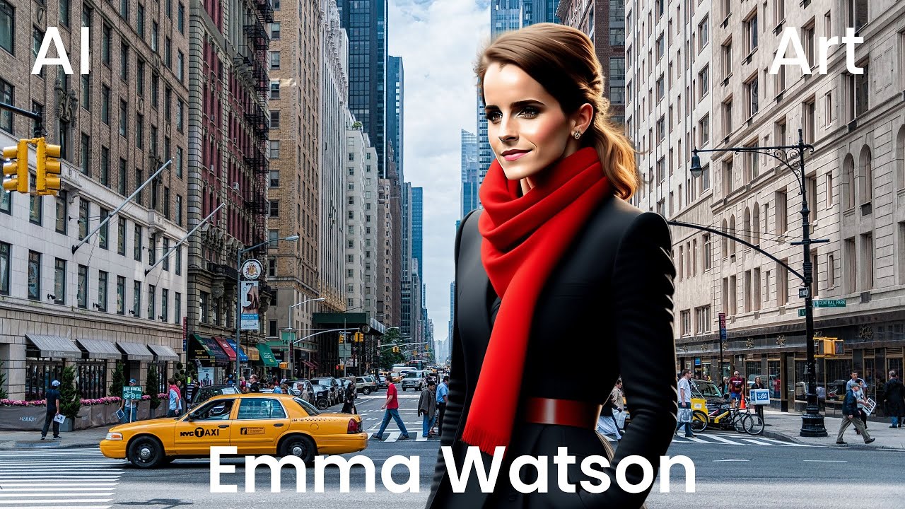 Emma Watson AI Lookbook - YouTube