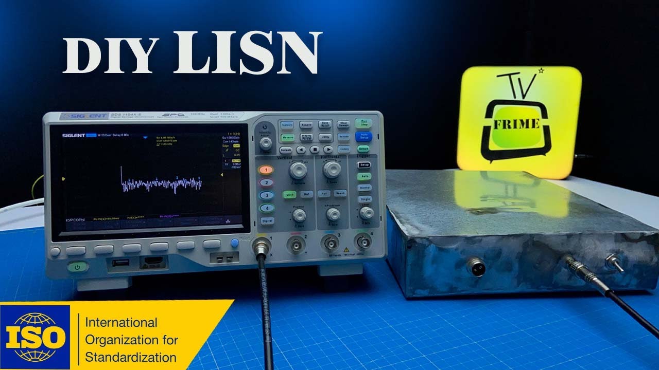 Эквивалент сети. DIY LISN. Синфазный дроссель. Своими руками. - YouTube