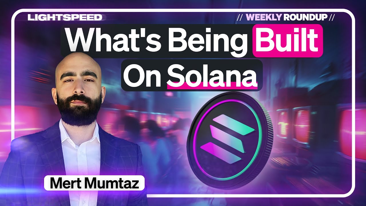 Crypto's Ultimate Vision: Who's Building On Solana? | Mert Mumtaz - YouTube