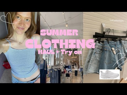 SUMMER CLOTHING HAUL + TRY ON