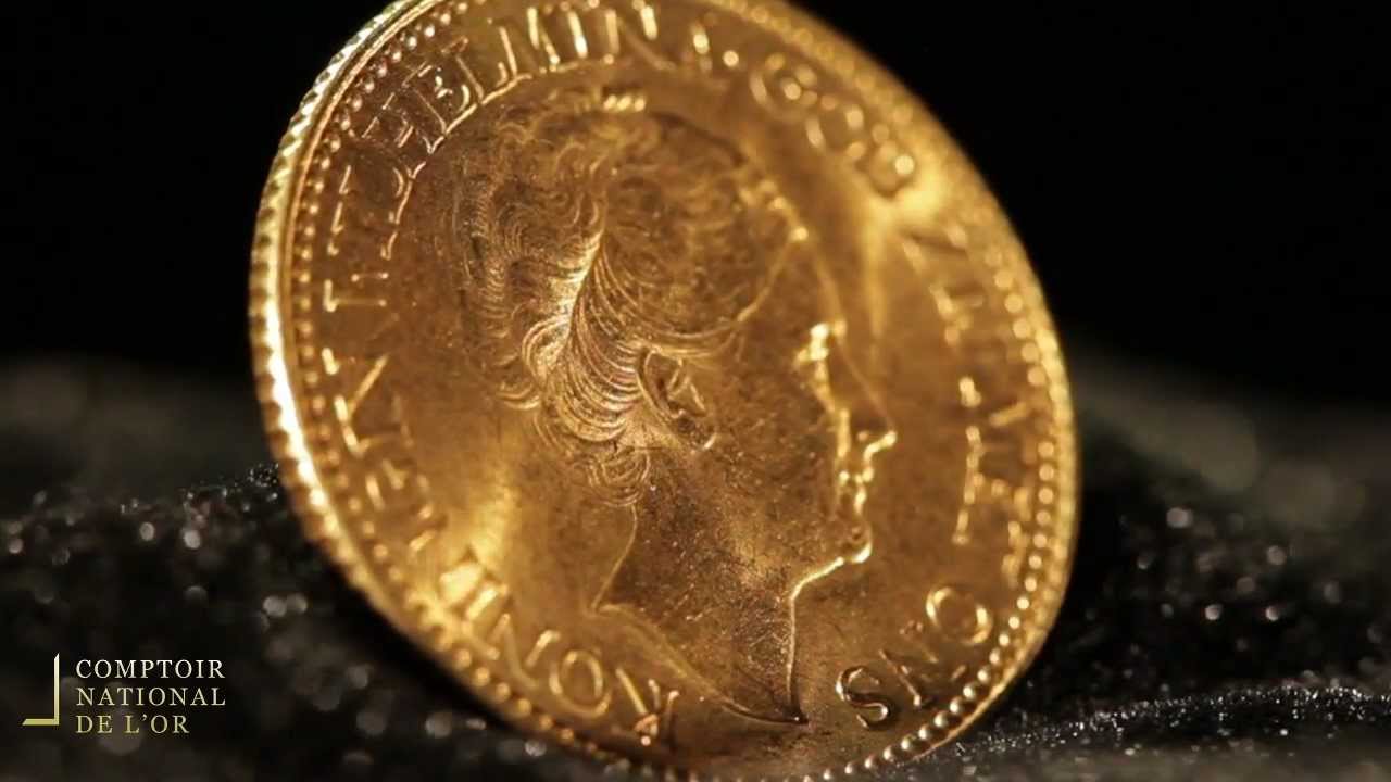 Pièce de 10 Florins en Or - Comptoir National de l'Or (Gold.fr) - YouTube
