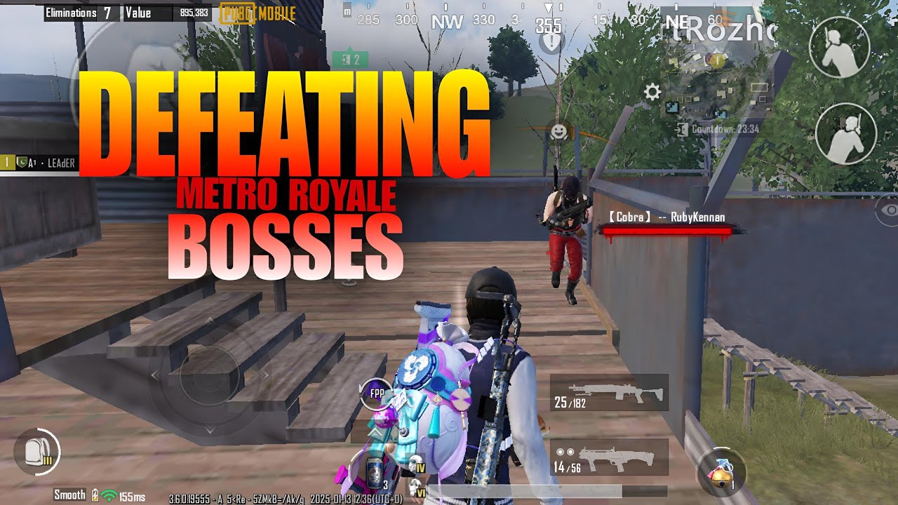 Metro Creator Club -Defeating metro Royale Bosses . Metro Royale live ...