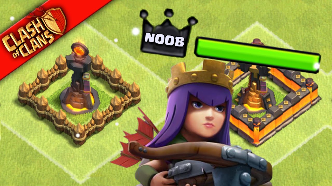 Clash of Clans: "NEW QUEEN LEVEL?" FROM RUSHED TO MAX CONTINUES - YouTube